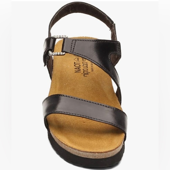 Naot | Shoes | Naot Footwear Womens Pamela Sandal Black Madras New With ...